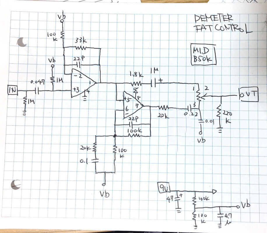 12月14日 Demeter FAT Control.: 自作エフェクター部2